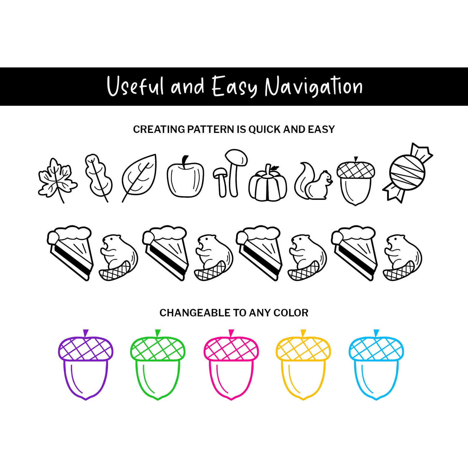 Fall Doodle Fonts Instant File Otf Ttf Font Download - Etsy