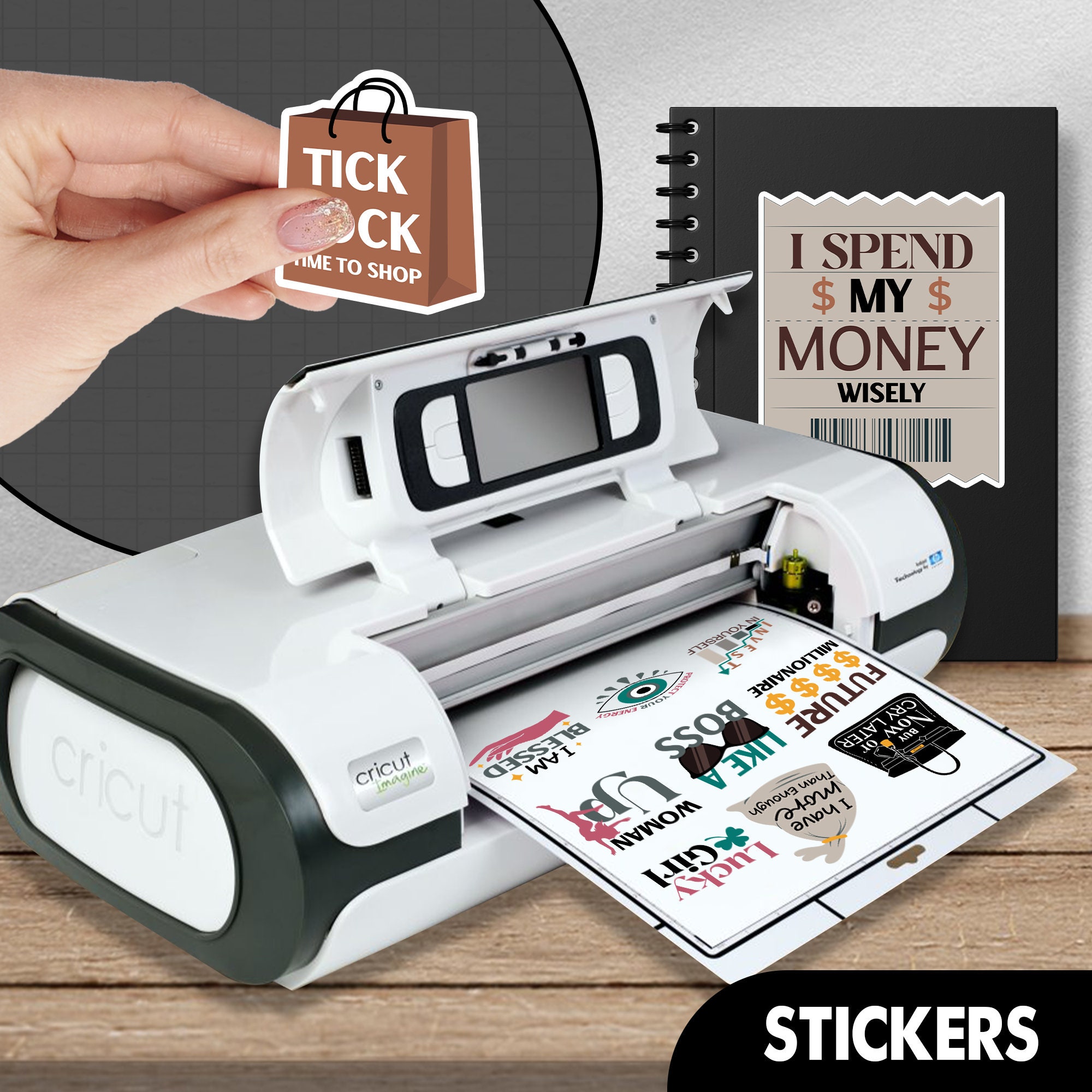 Money Quotes SVG Bundle: Inspirational Clipart, Sublimation Designs ...