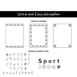 Sport Doodle Fonts, Instant File Otf, Ttf Font Download, Digital Font ...