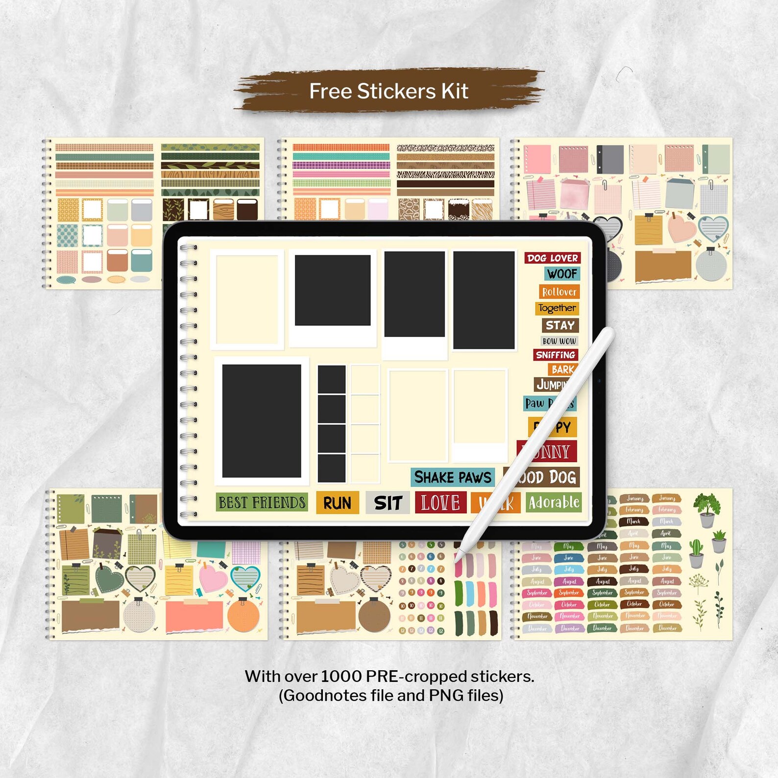 My Dog Digital Photo Album, Scrapbook Journal Album, Dog Owner Gifts ...