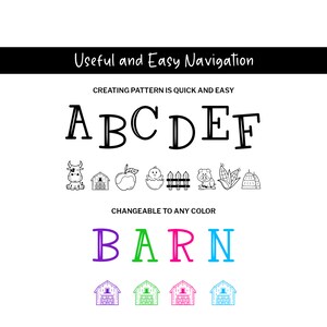 Farmhouse Cliparts and Fonts, Instant File Otf, Ttf Font Download ...