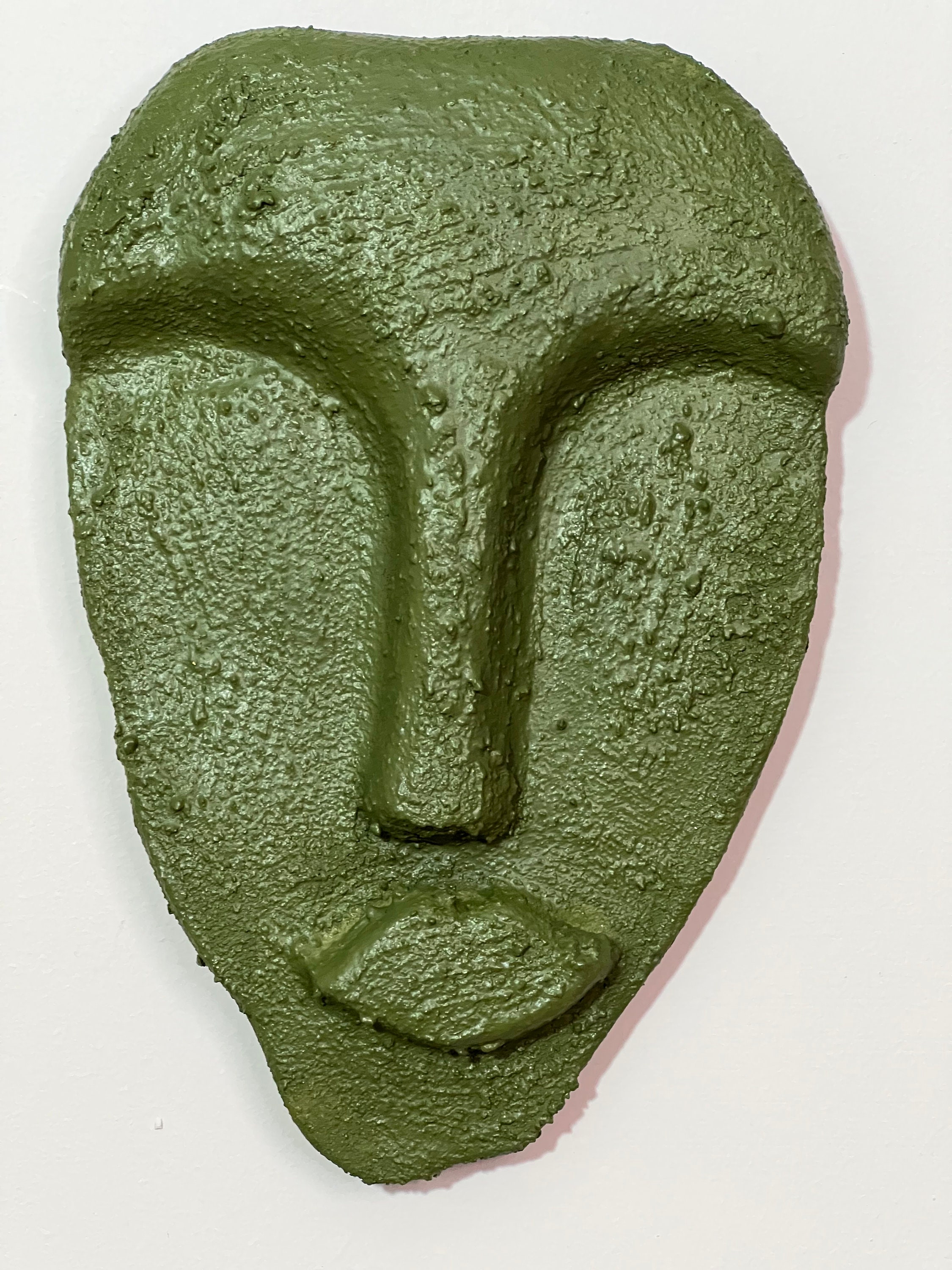 Wall Hanging Ceramic Mask Set of 5 Sculpture Handmade Art - Etsy