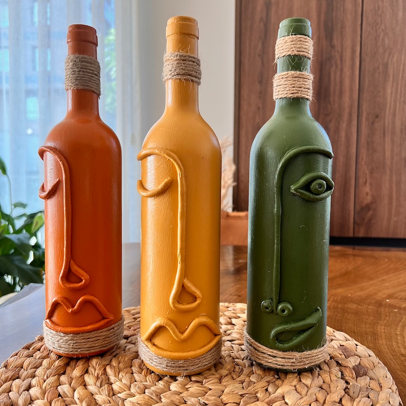 Decorative Wine Bottle With It's Elegant Design, Decorative Wine ...
