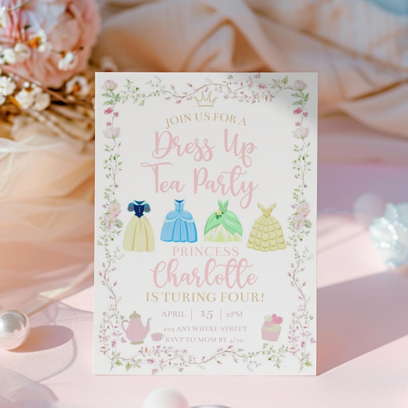 Princess Brunch Party - Etsy