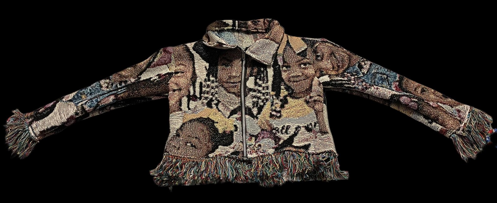 Custom Tapestry Zip up Jacket - Etsy