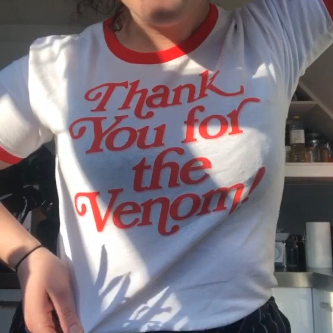 Thank You for the Venom! Unisex Ringer Tee - Etsy