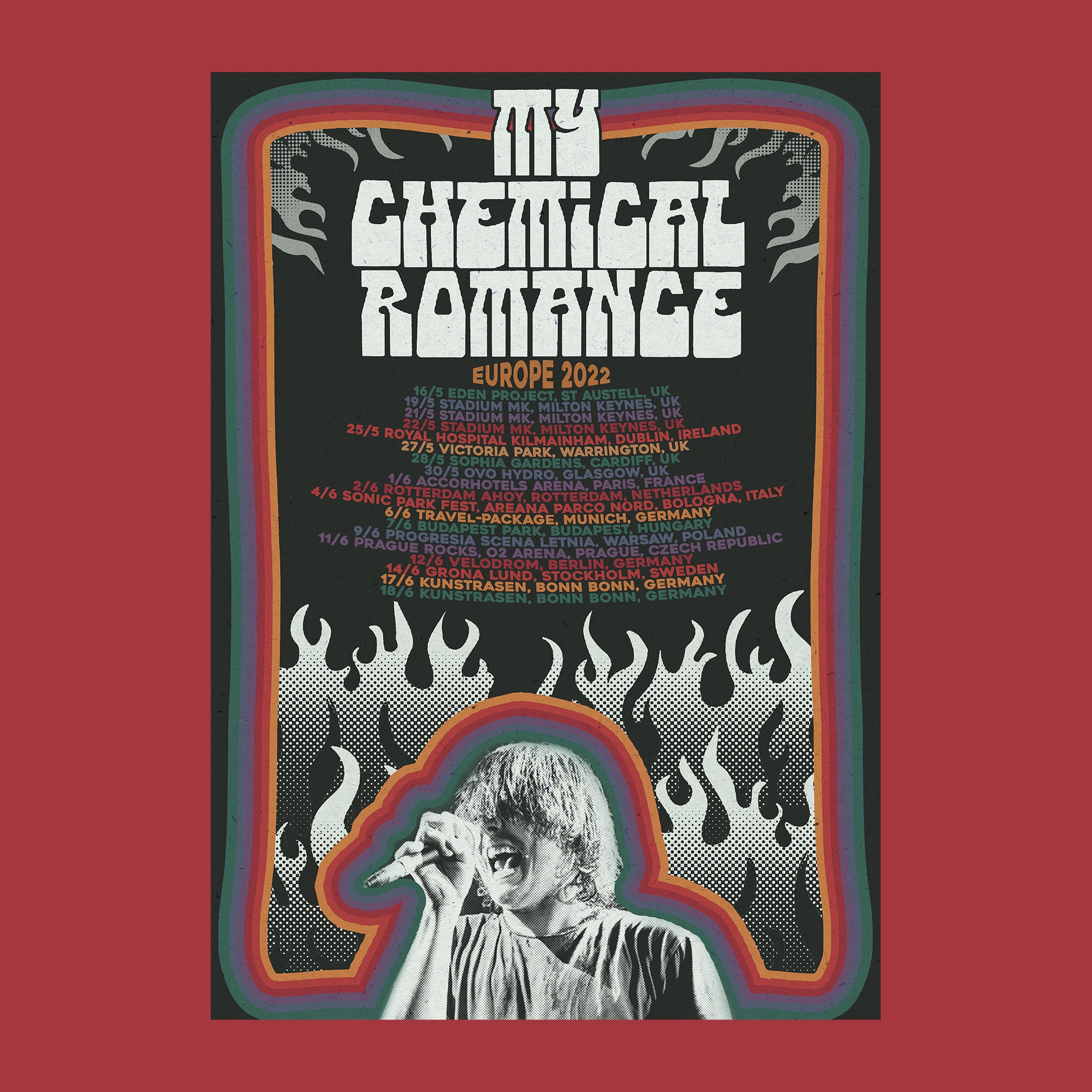 My Chemical Romance 2022 Calendar