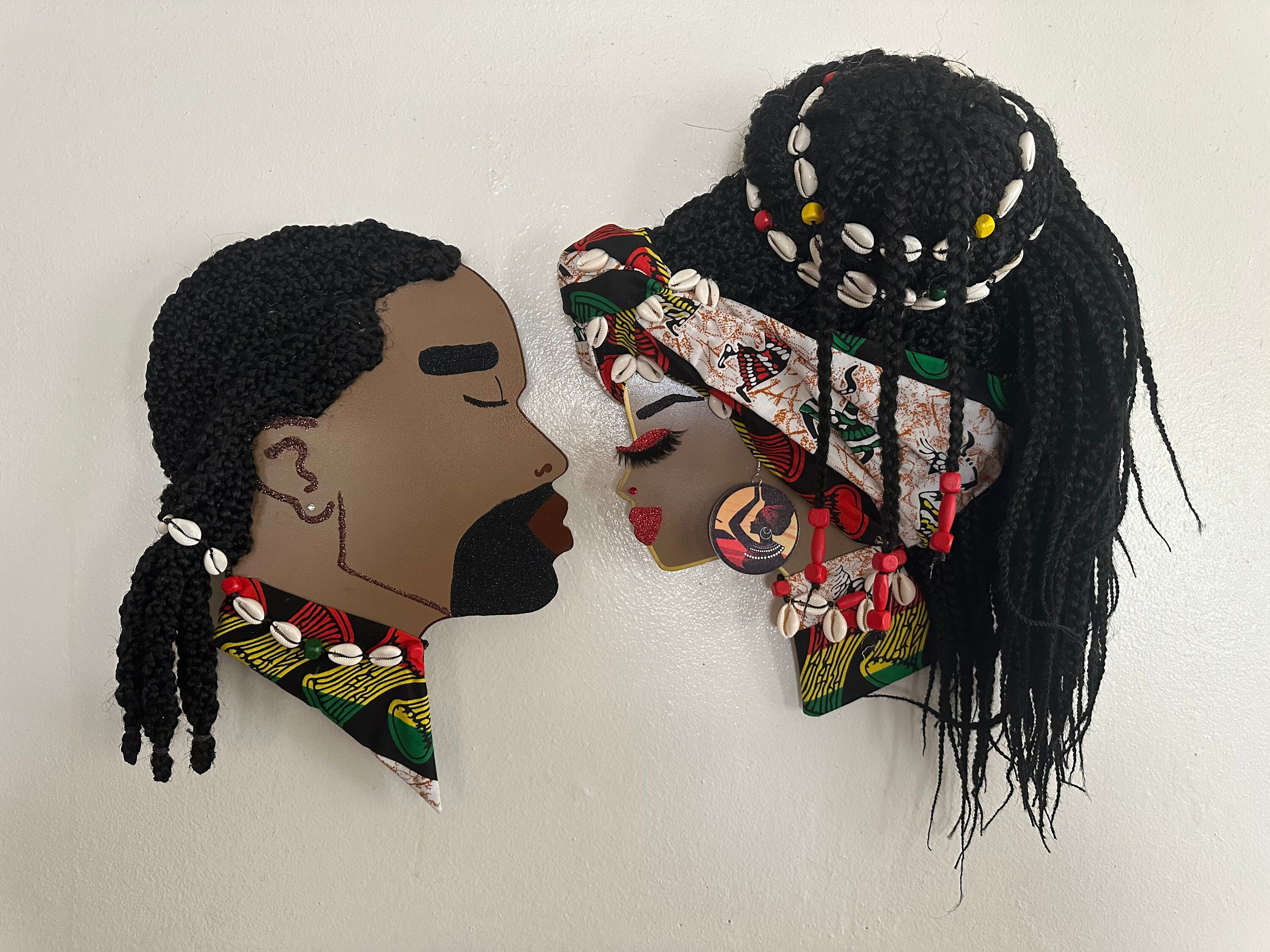 Juneteenth Diva Queen and Don King Wall Decor Wreaths - Etsy