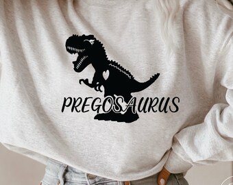 Pregnant Dinosaur Shirt - Etsy