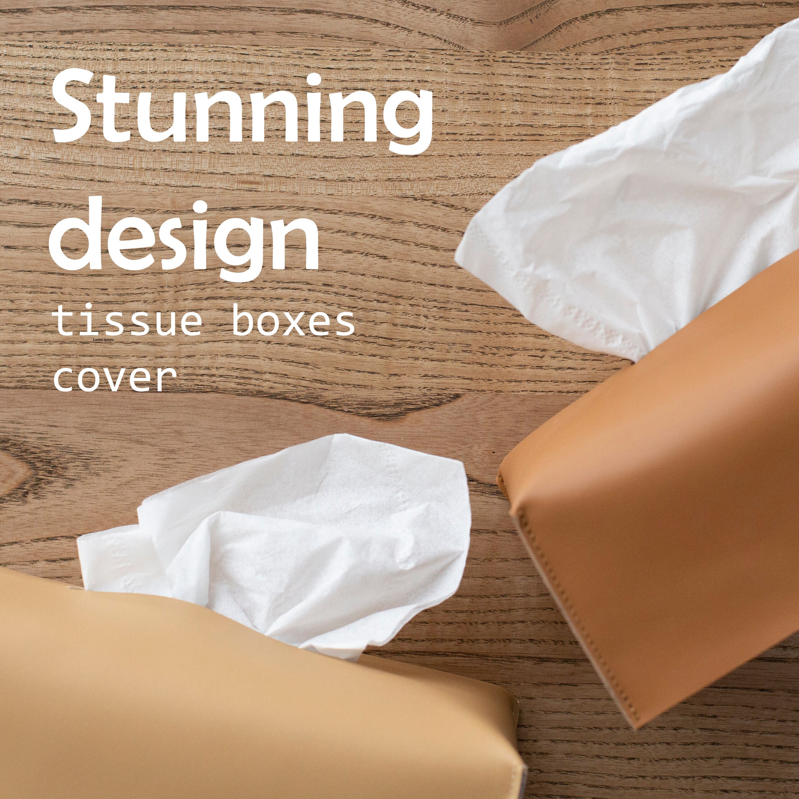 Luxury Tissue Box Cover, Tissue Box Holder, Home Decor, Bathroom Decor ...