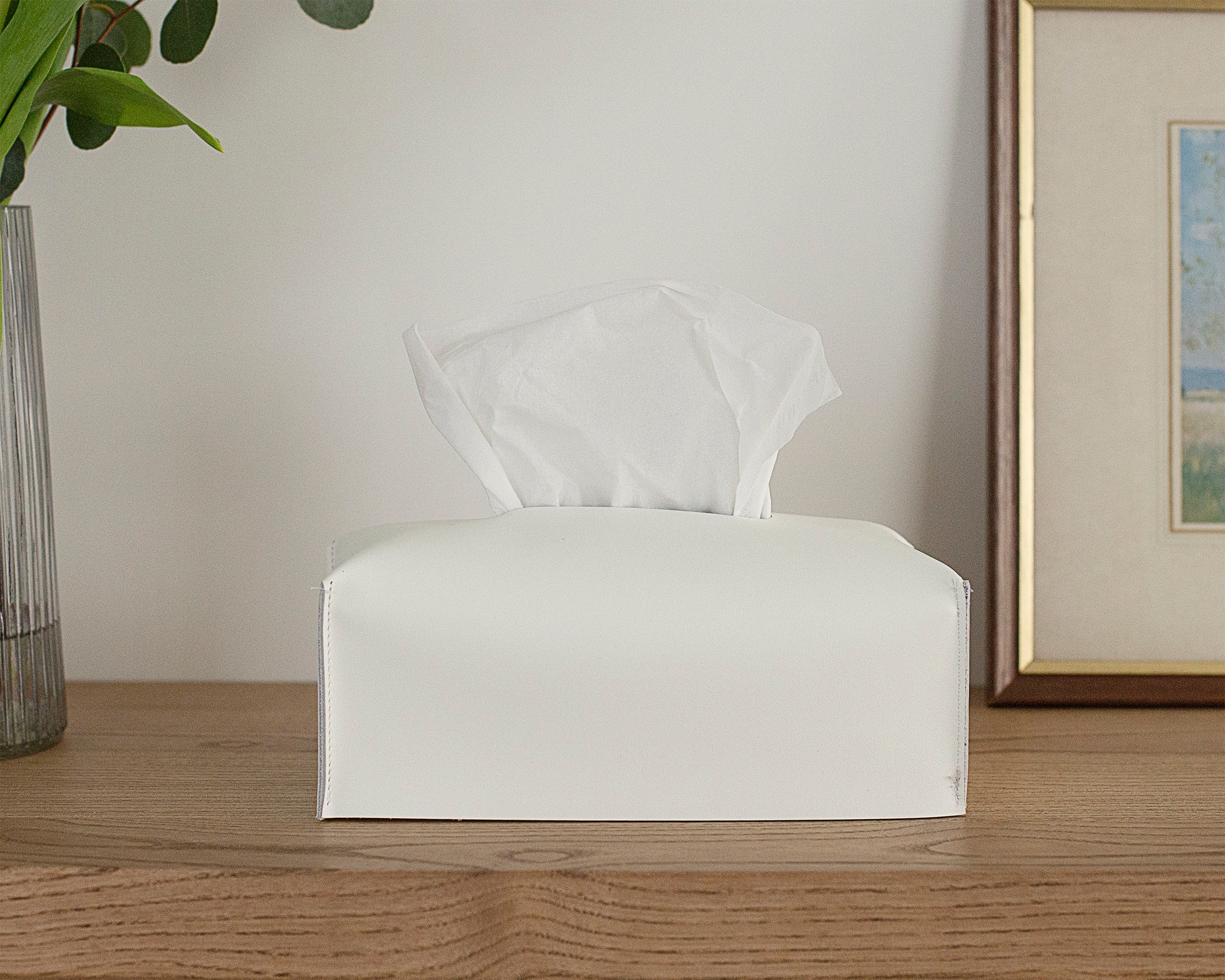 White Tissue Box Cover Tissue Box Holder Home Decor - Etsy