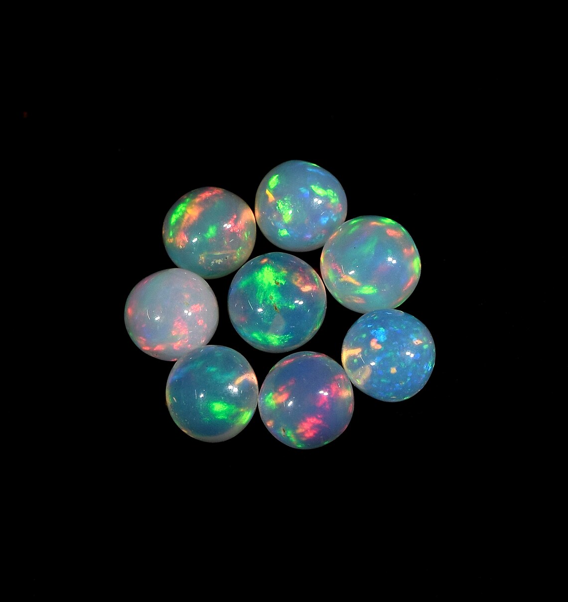 7.5mm Ethiopian Opal Ball Natural Ethiopian Welo Fire Opal - Etsy