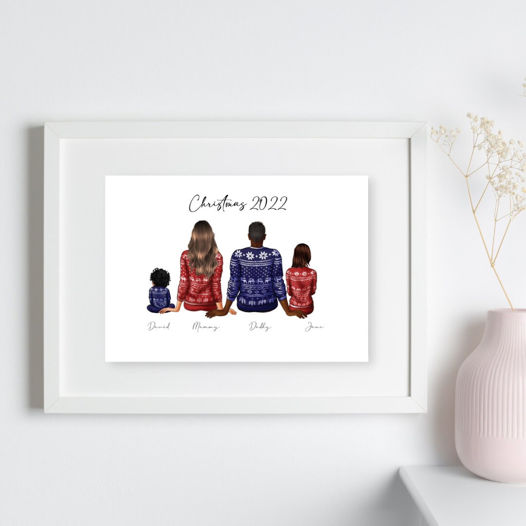 Personalized Family and Friend Portraits Graphic Illustration - Etsy