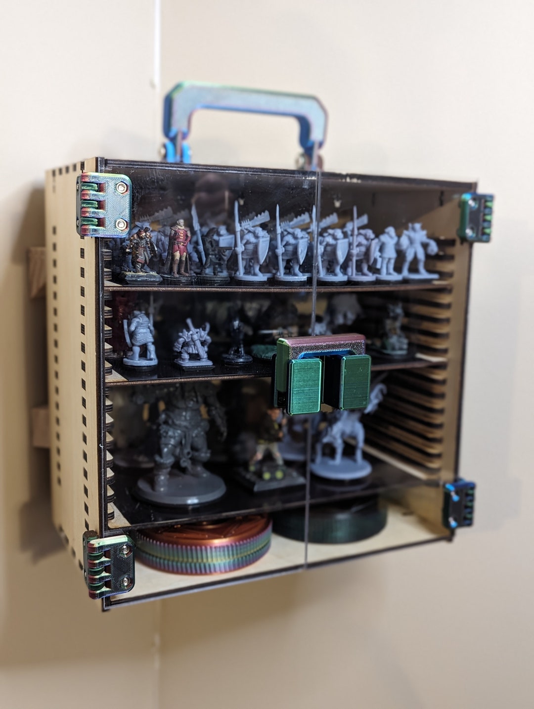 Miniature Corner Display Case / Transport Container - Great for ...