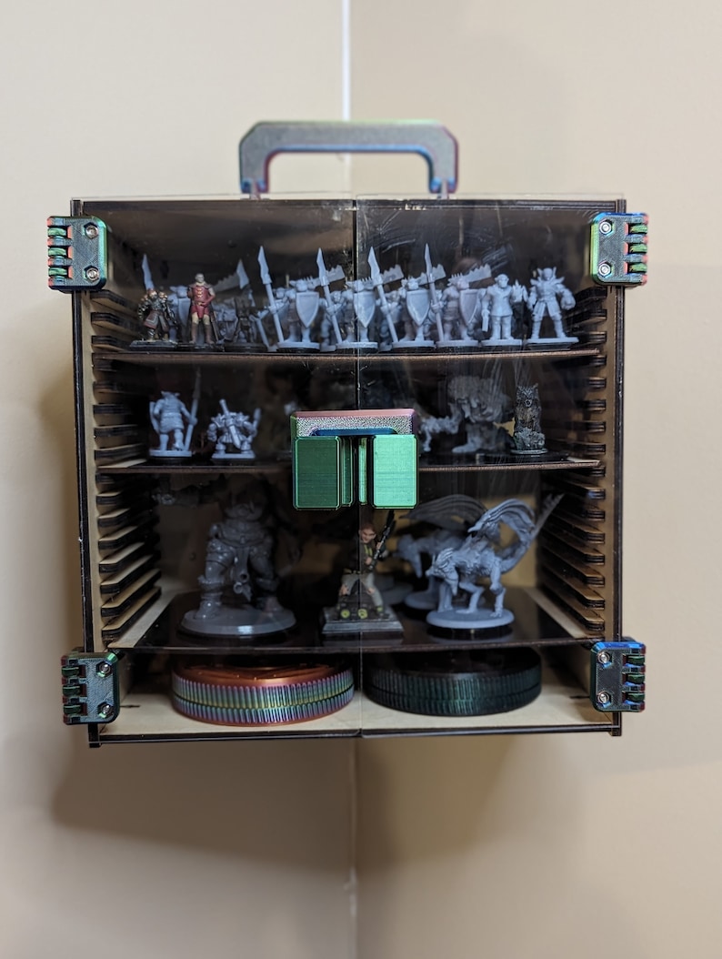 Miniature Corner Display Case / Transport Container - Great for ...