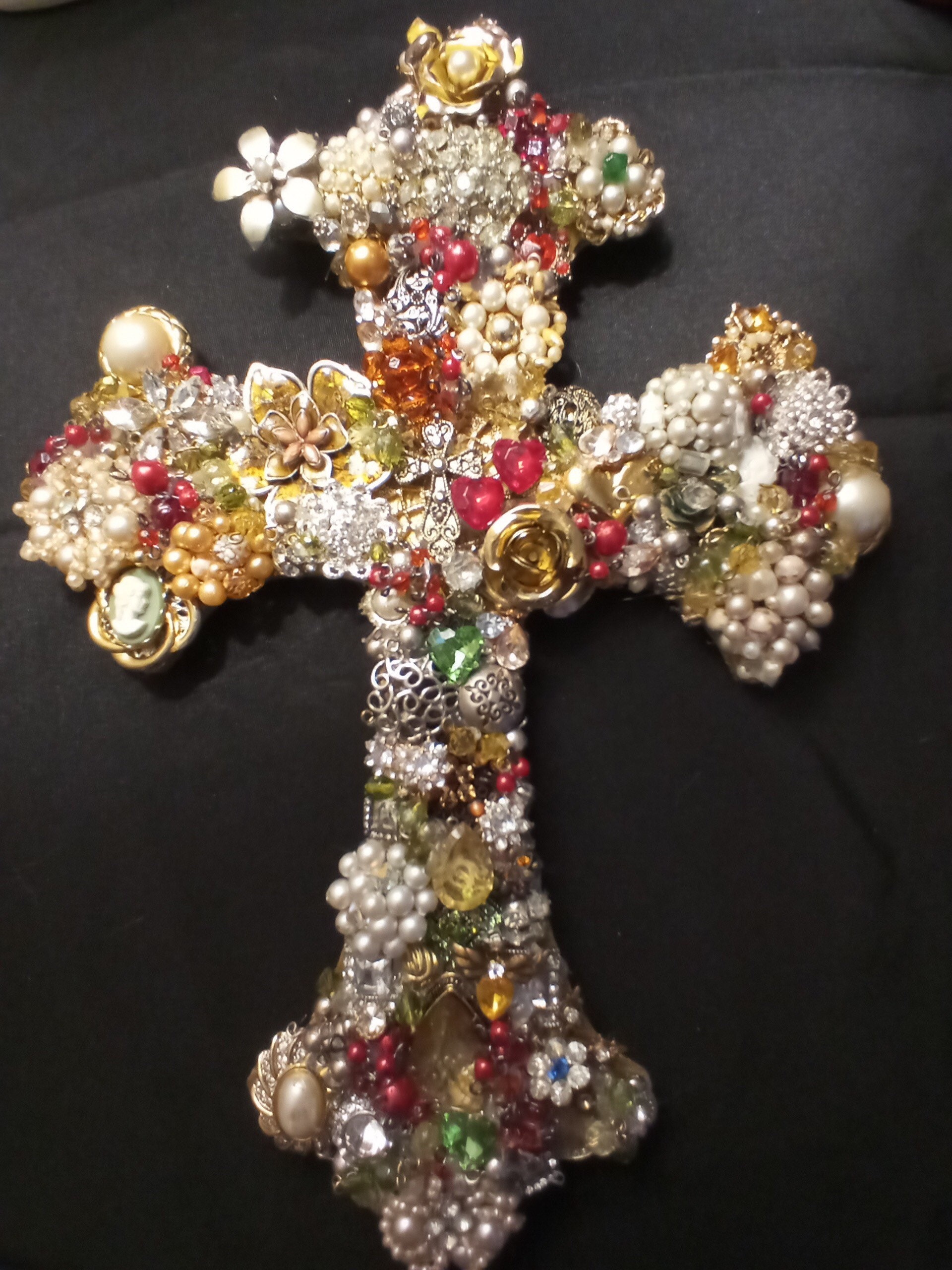 Jeweled cross | Etsy