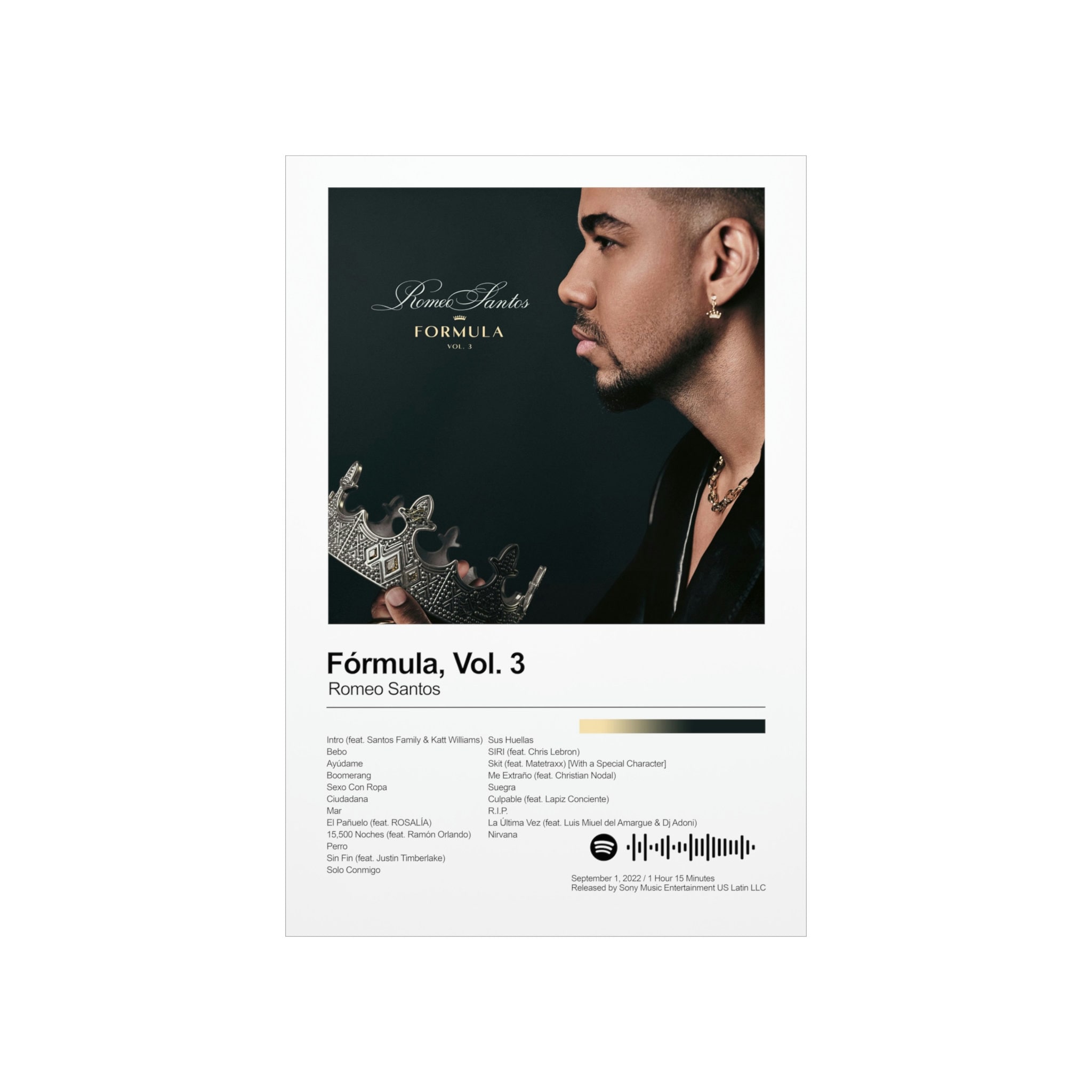 Romeo Santos Formula Vol 2 Songs
