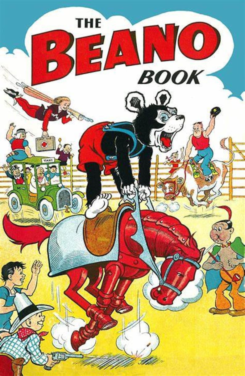 Beano Books Collection 1949-1992 44 Books on Dvd - Etsy