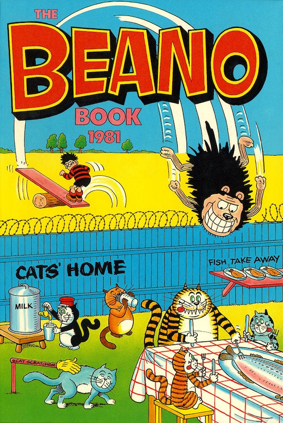 Beano Books Collection 1949-1992 44 Books on Dvd | Etsy UK