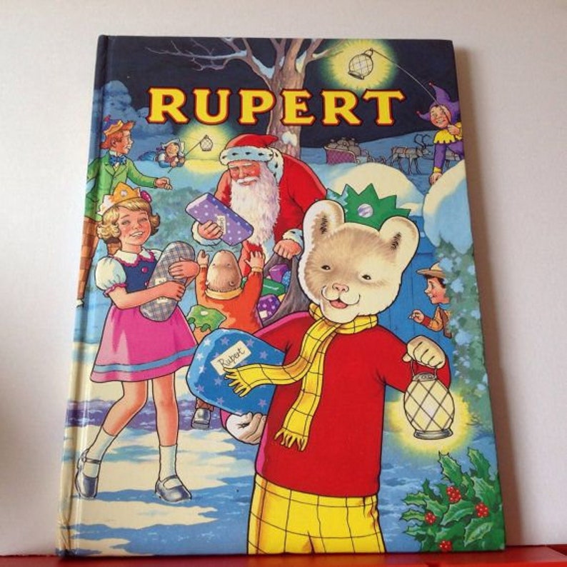 40 Rupert the Bear Annuals on Dvd the First 1936 Annual Onwards - Etsy ...