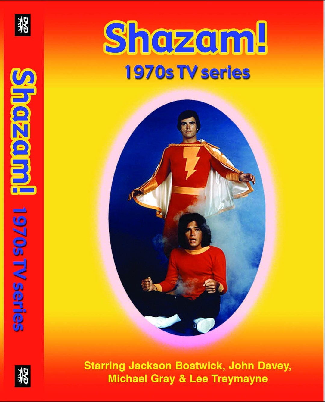 Shazam Complete TV Series Starring Jackson Bostwick 3 Seasons 1974-1976 - Etsy