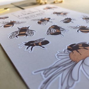 Bee Stickers - Journal Stickers, Planner Stickers, Scrapbooking, Bee ...