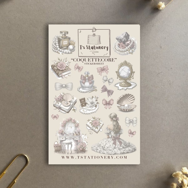 Coquette Stickers - Etsy