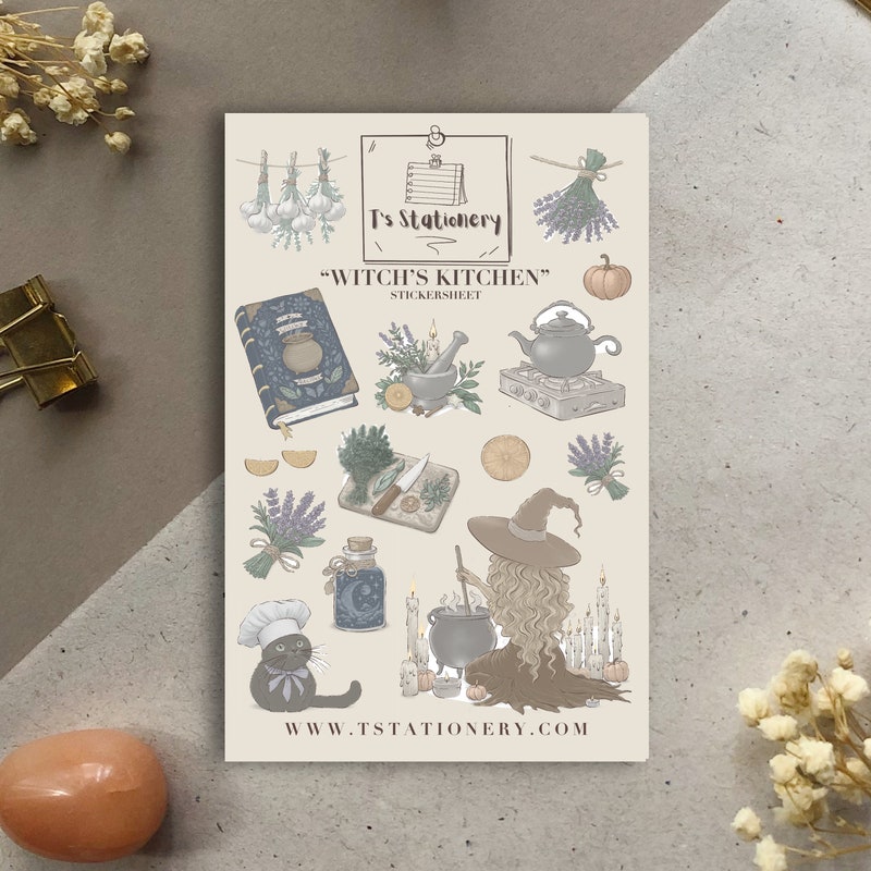 Witch Planner Stickers - Etsy