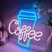 Coffee Neon Signneon Coffee Sign LED Neon Lights for Cafe Bar - Etsy