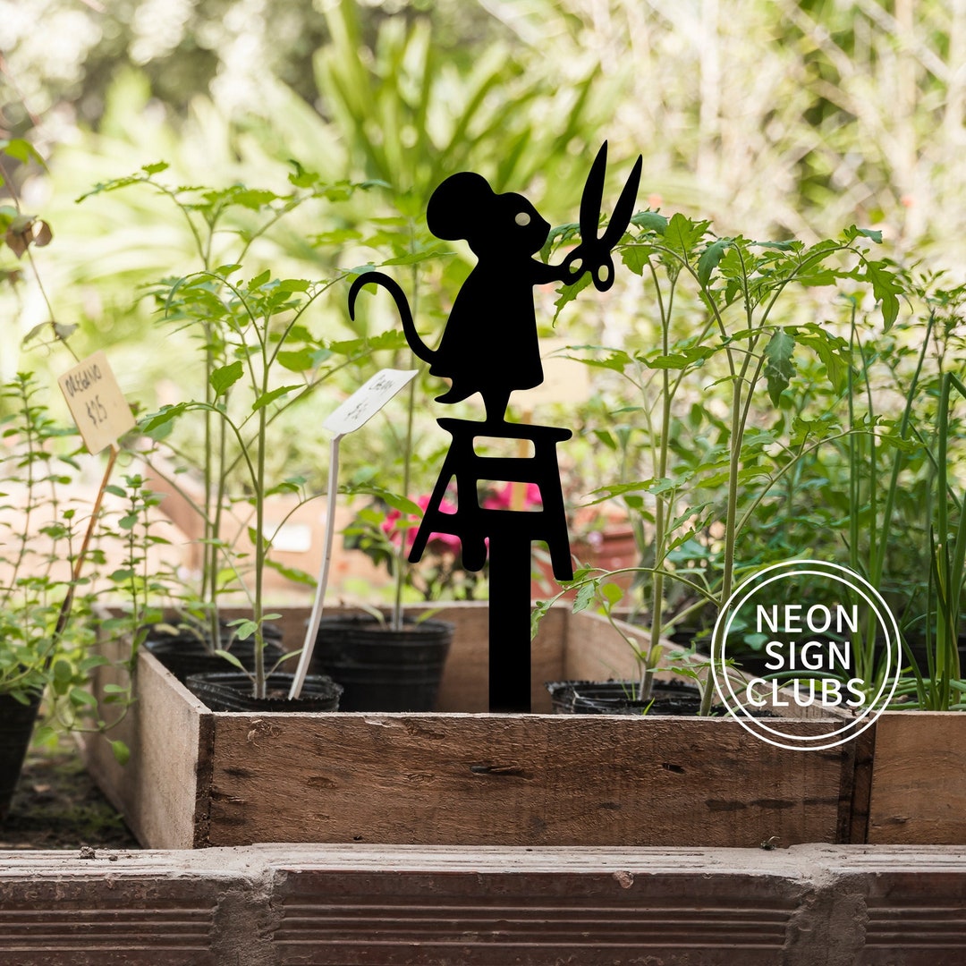 Metall Mäuse Bauernhaus DekorationWinzige Maus Garten GeschenkGarten ...