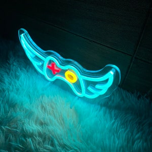 10x6in Game Pad Neon Light Sign Table Lamp LED Lights for Game Room ...