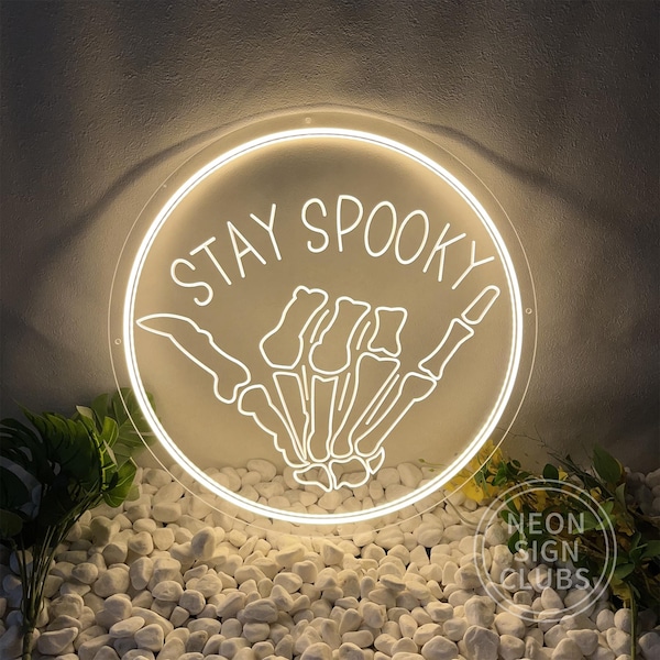 Halloween Lighted Sign - Etsy