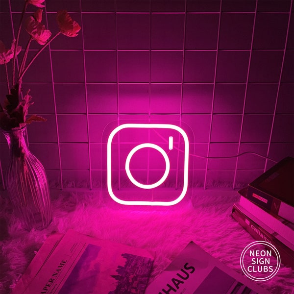 Social Media Decor Lamp - Etsy