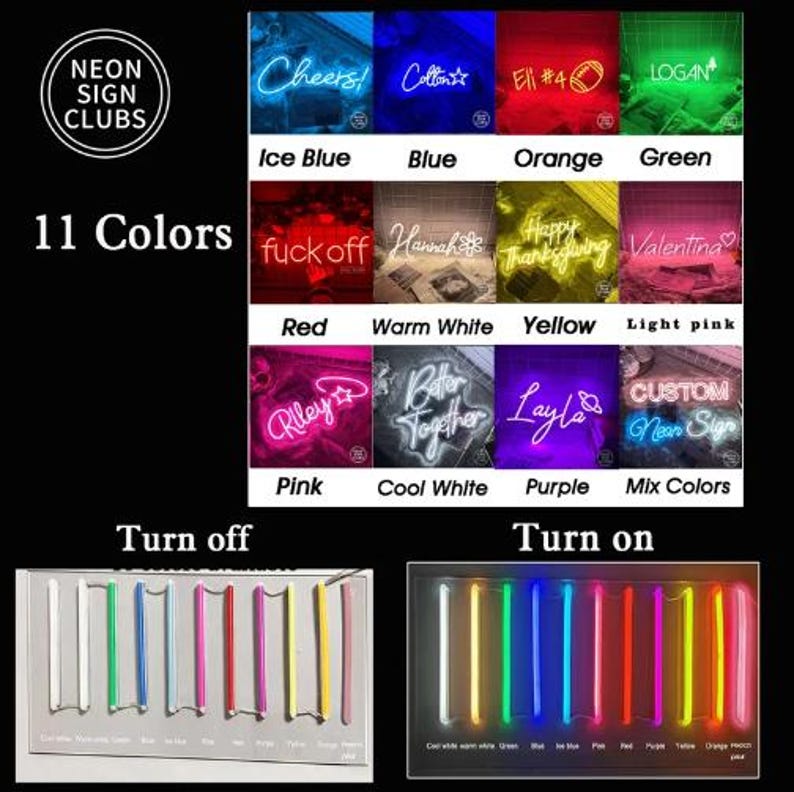 Popsicle Neon Sign: USB LED Ice Cream Light, Kids Room Decor - Etsy UK