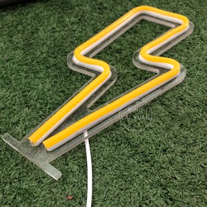 10.2 LED Mini Lamp Lightning Sign Desk Light USB Custom - Etsy