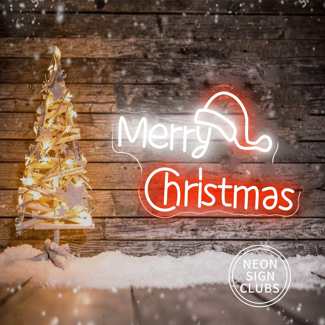 Merry Christmas Neon Sign, Christmas Led Sign,custom Neon Sign, Custom ...