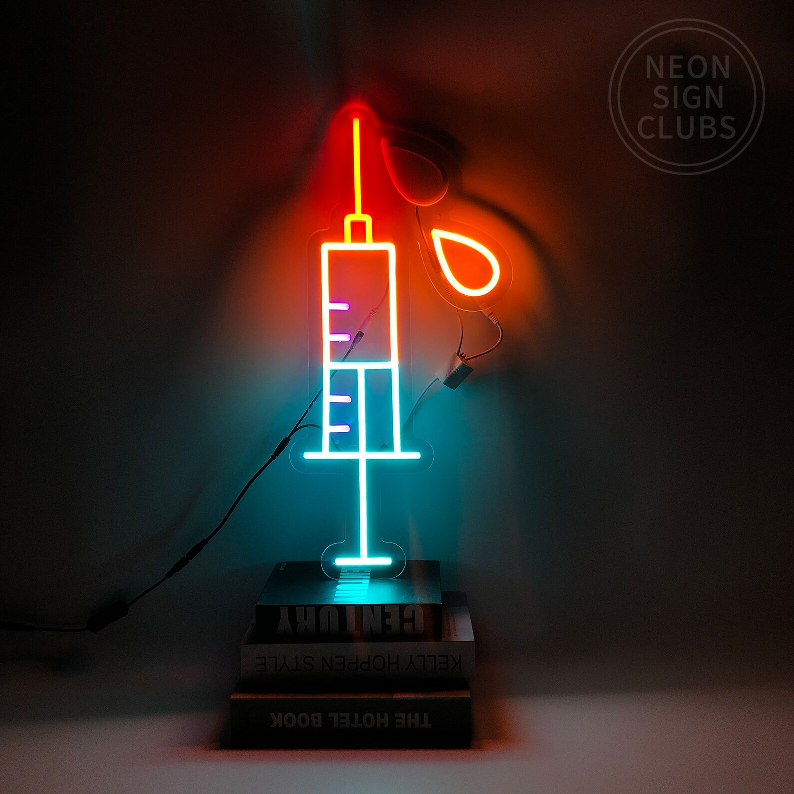 Syringe Neon Sign LED Neon Lights Bar Signs Neon Lamp | Etsy