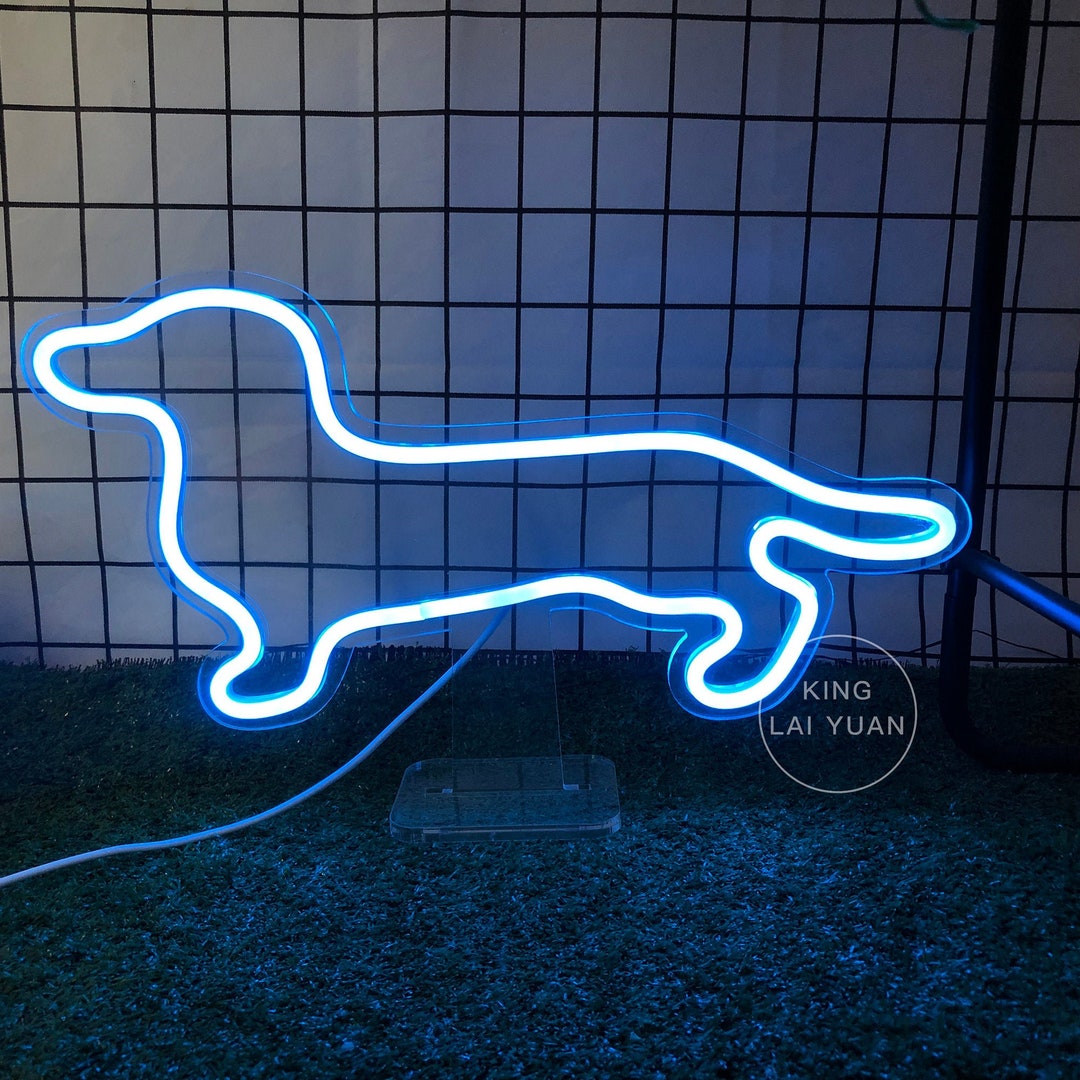 Dog LED Light, Dog Neon Sign, USB Mini Lamp , Neon Bar Sign , Custom ...