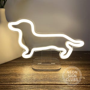 Dog LED Light, Dog Neon Sign, USB Mini Lamp , Neon Bar Sign , Custom ...