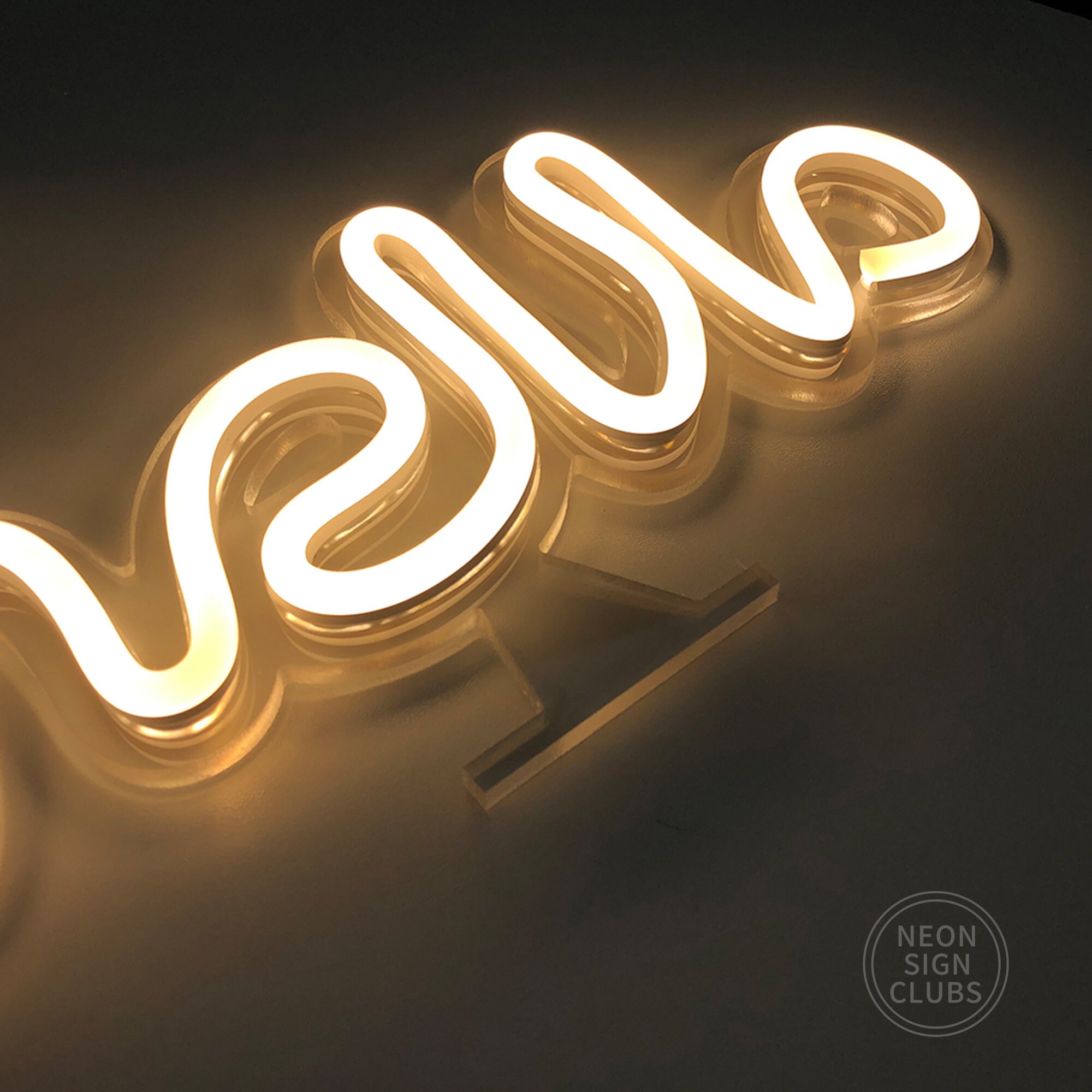 10.6 USB LED Mini Neon Lamp Hello Neon Sign Home Living | Etsy