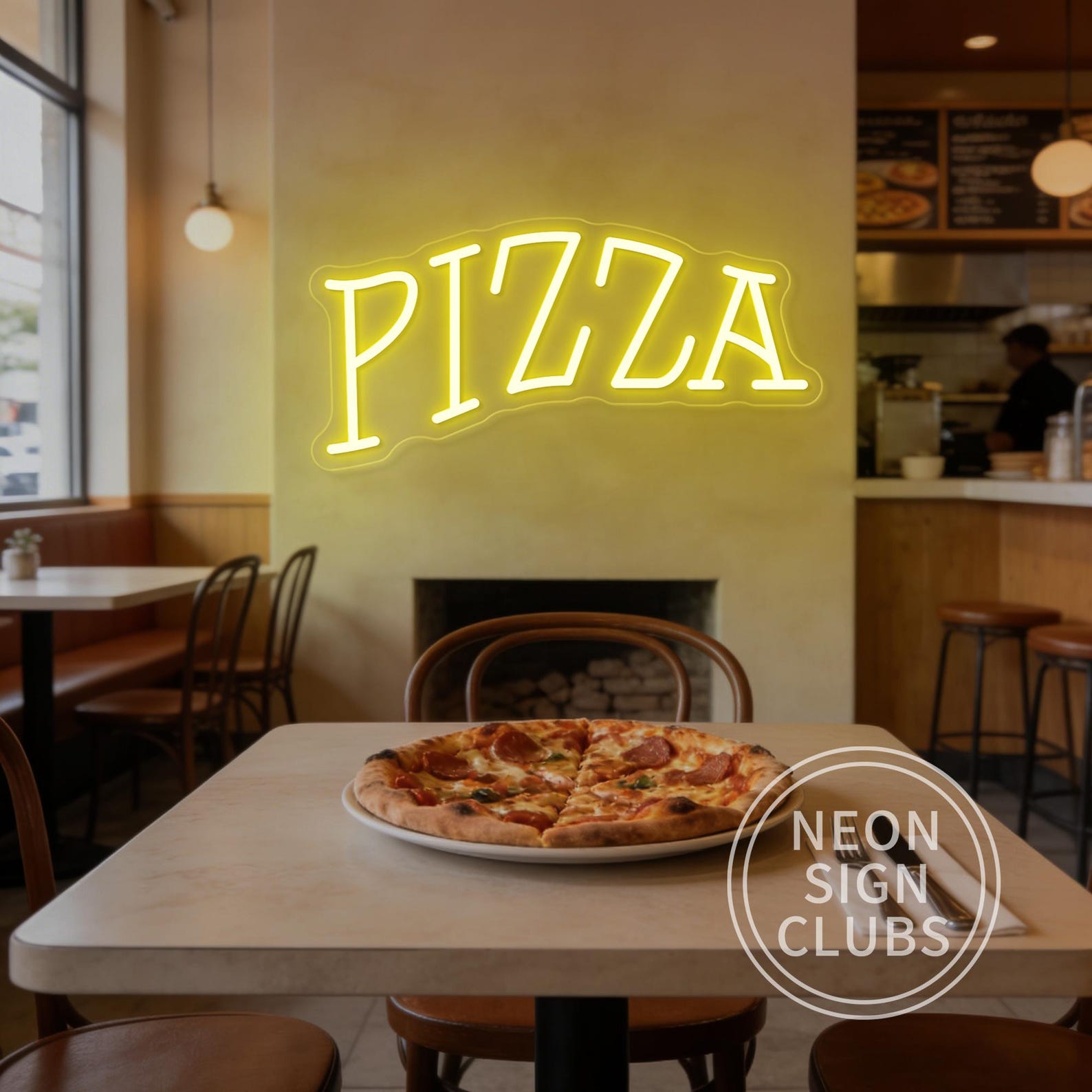 Pizza LED Neon Light for Business Pizzeria Shop Wall Decoration,food ...