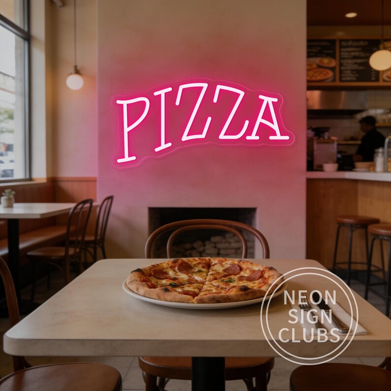 Pizza LED Neon Light for Business Pizzeria Shop Wall Decoration,food ...