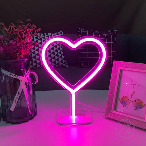 9.8 USB LED Mini Lamp Stars Sign Desk Light Custom Neon - Etsy