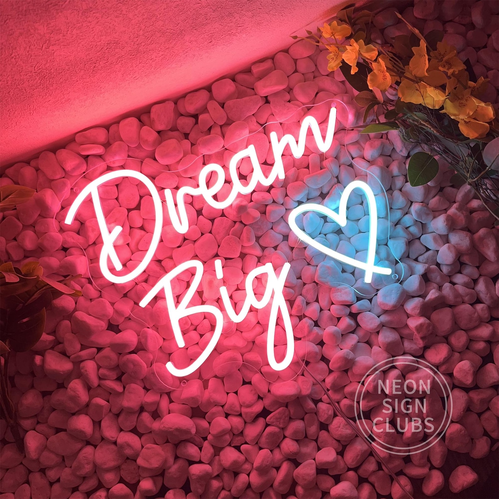 Dream Big Neon Signcustom Led Neon Sign for Birthday Giftsinspirational ...