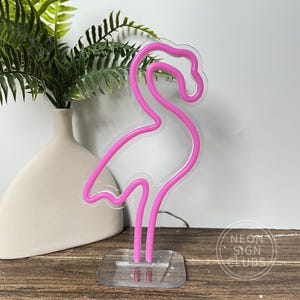 10.6" LED Light Flamingo Sign ,mini Lamp Neon Bar Sign ,custom Neon ...