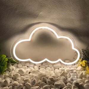 Cloud Neon Sign,led Cloud Sign,wall Art Decor,custom LED Neon Sign ...