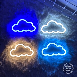 Cloud Neon Sign,led Cloud Sign,wall Art Decor,custom LED Neon Sign ...