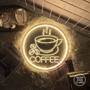 Coffee and Tea Neon Sign,neon Coffee Sign,usb Led Sign for Coffee Shop ...
