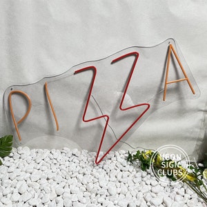Pizza Neon Sign,neon Pizza Sign,food Light up Sign,led Sign for ...