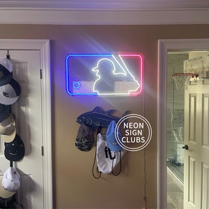Baseball Neon Lights,led Sign for Bar Home Living Room Wall Decor,gifts ...